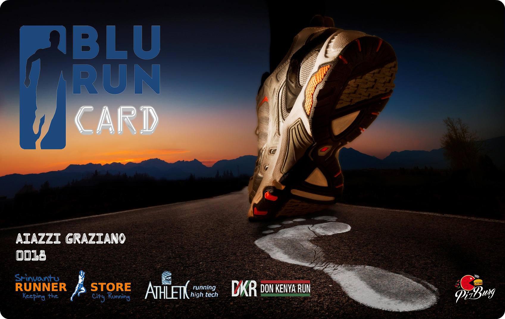 Gratuita la Blu Run Card | Blog ParcoCertosa